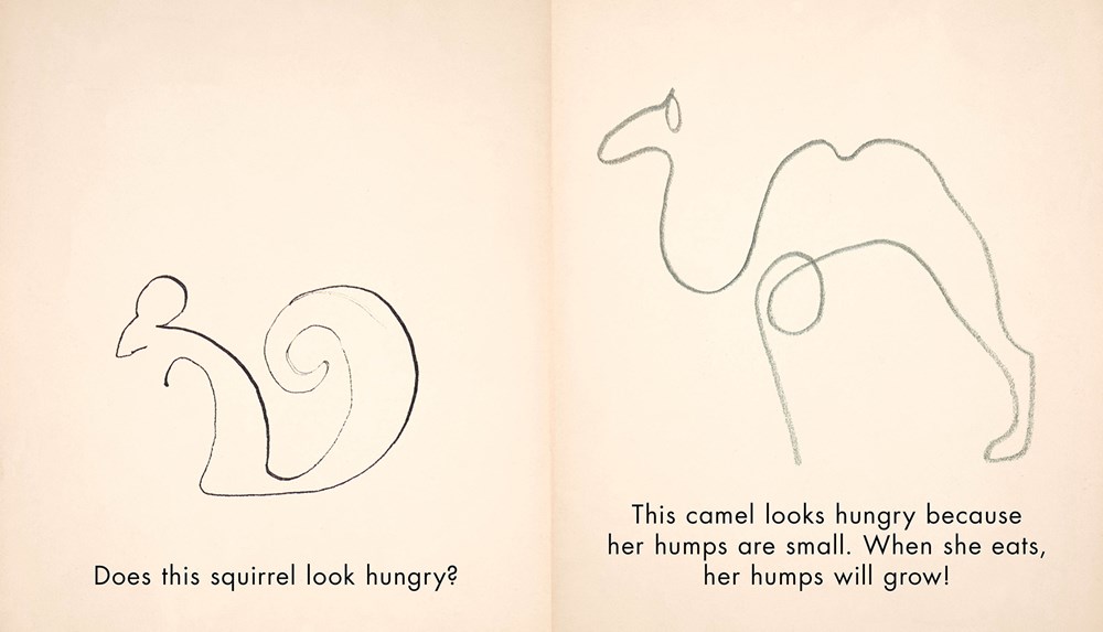 Picasso Line Drawing Animals