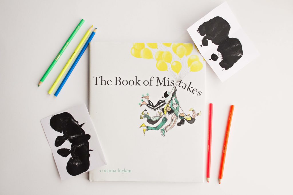 Ink Blot Art and "The Book of Mistakes" · Book Nerd Mommy