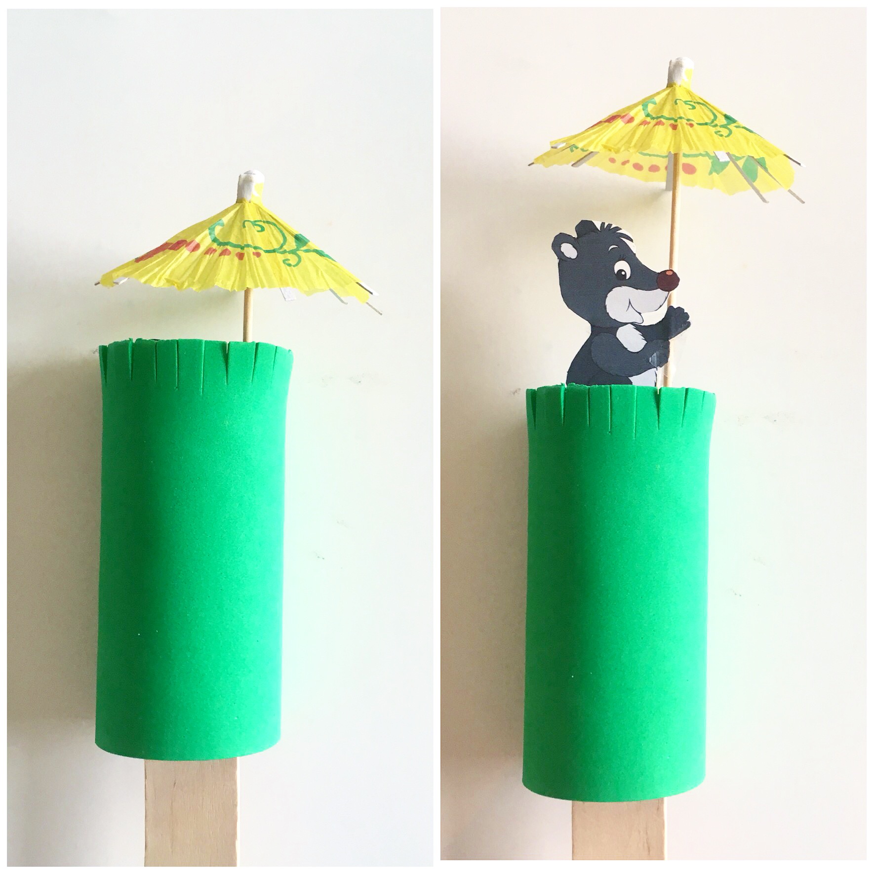 DIY Peek-A-Boo Mole with "Morris Mole" · Book Nerd Mommy