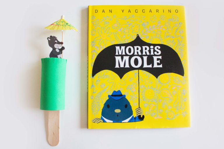 DIY Peek-A-Boo Mole with "Morris Mole" · Book Nerd Mommy