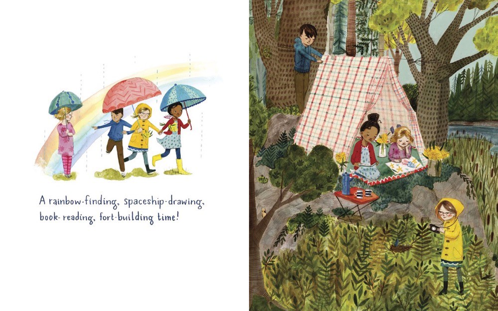 "Fort Building Time" and Fort Building · Book Nerd Mommy