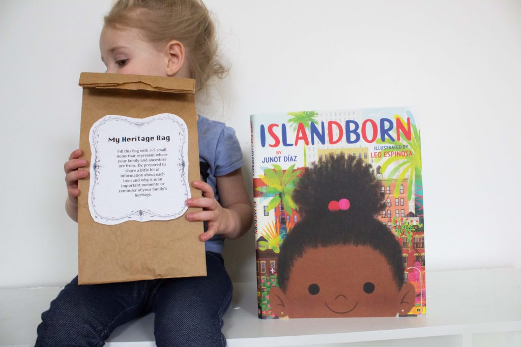 Heritage Bag Activity and "Islandborn" · Book Nerd Mommy