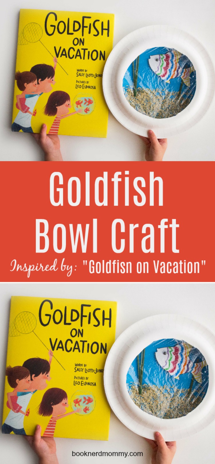 Goldfish Bowl Craft inspired by "Goldfish on Vacation" · Book Nerd Mommy