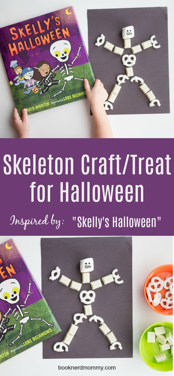 DIY Skeleton Craft/Treat Inspired by "Skelly's Halloween" · Book Nerd Mommy