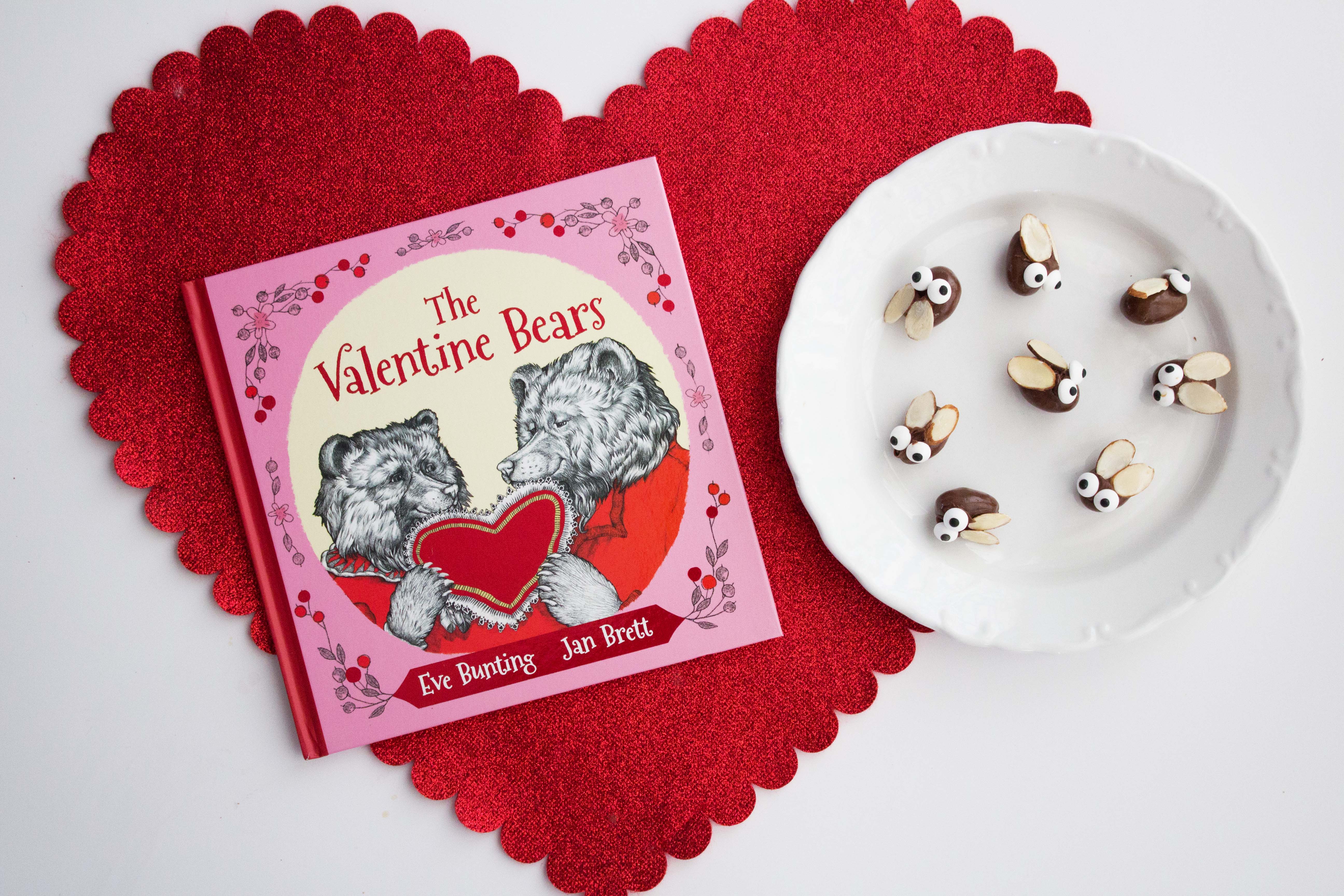 Chocolate Almond Flies Inspired by "The Valentine Bears" · Book Nerd Mommy